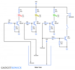 Continuity tester Circuit - Gadgetronicx