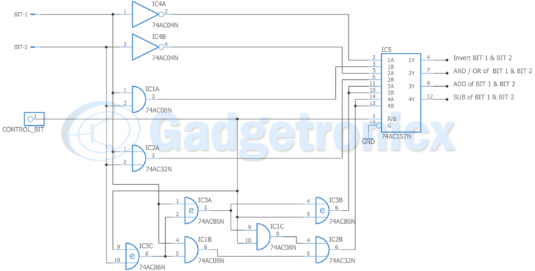 Logic level converter Circuit - 5v to 3.3v and Vice versa - Gadgetronicx